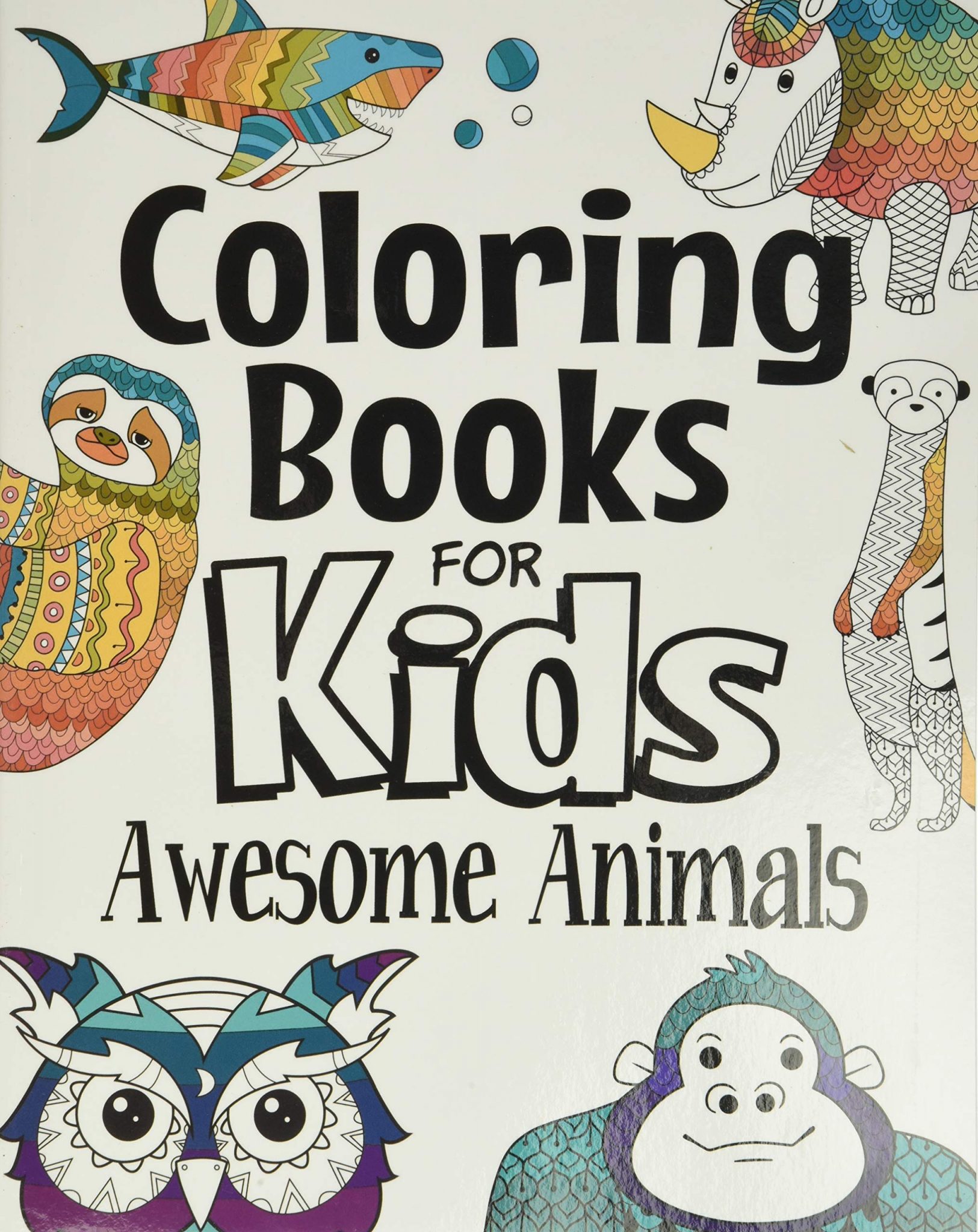 21 Awesome Animal Coloring Books For Kids | TinyBrilliantHumans