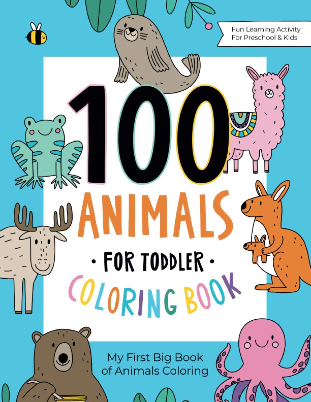 21 Awesome Animal Coloring Books For Kids | TinyBrilliantHumans