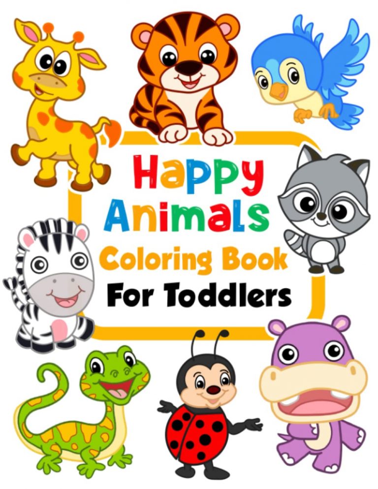 21 Awesome Animal Coloring Books For Kids | TinyBrilliantHumans