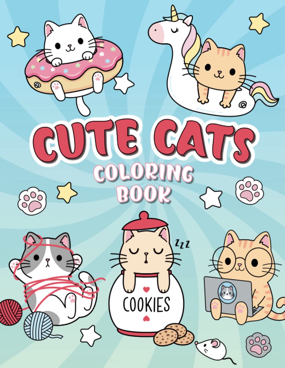 20 Purr-fect Cat Coloring Books for Kids | TinyBrilliantHumans
