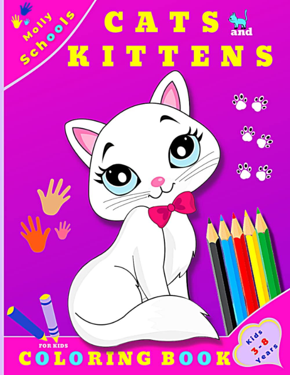 14 Adorable Kitten Coloring Books for Kids | TinyBrilliantHumans
