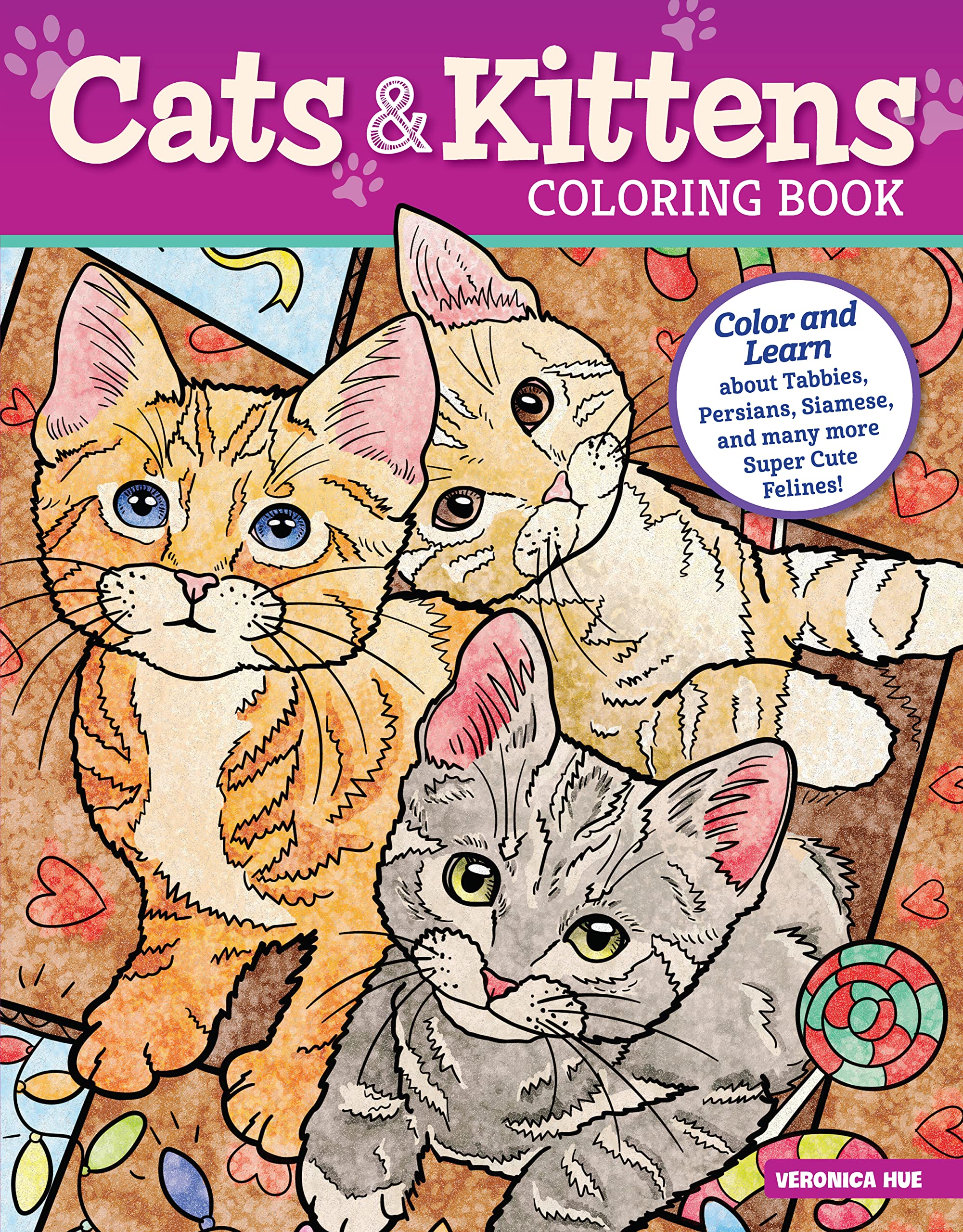 20 Purr-fect Cat Coloring Books for Kids | TinyBrilliantHumans