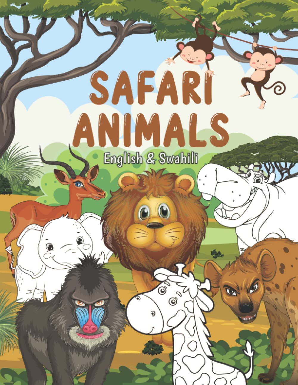 16 Spectacular Safari Coloring Books for Kids | TBH