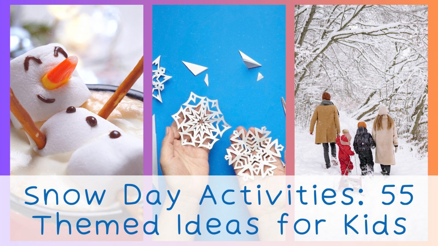 40 Creative Rainy Day Activities for Kids | TinyBrilliantHumans